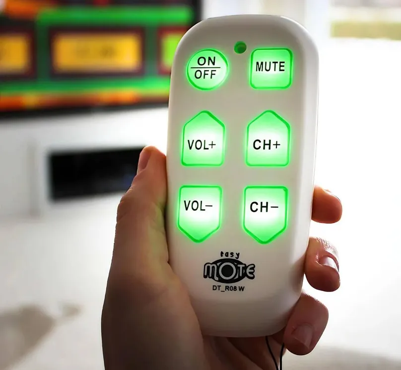Adaptive TV remote | LiveUp